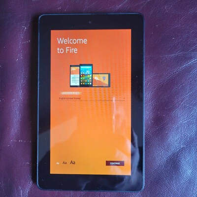 Amazon Kindle Fire 7 5th Generation SV98LN Black Tablet - #20250416520 ...