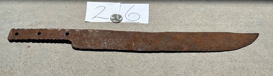 Antique Hand Made Native American Navajo Knife Iron Blade Primitive ...