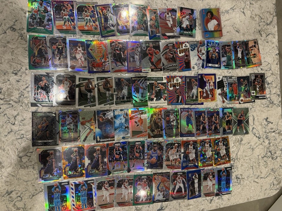 Huge Game Used Jersey Auto Refractors Numbered & Rookie Lot 2000+ Cards ...