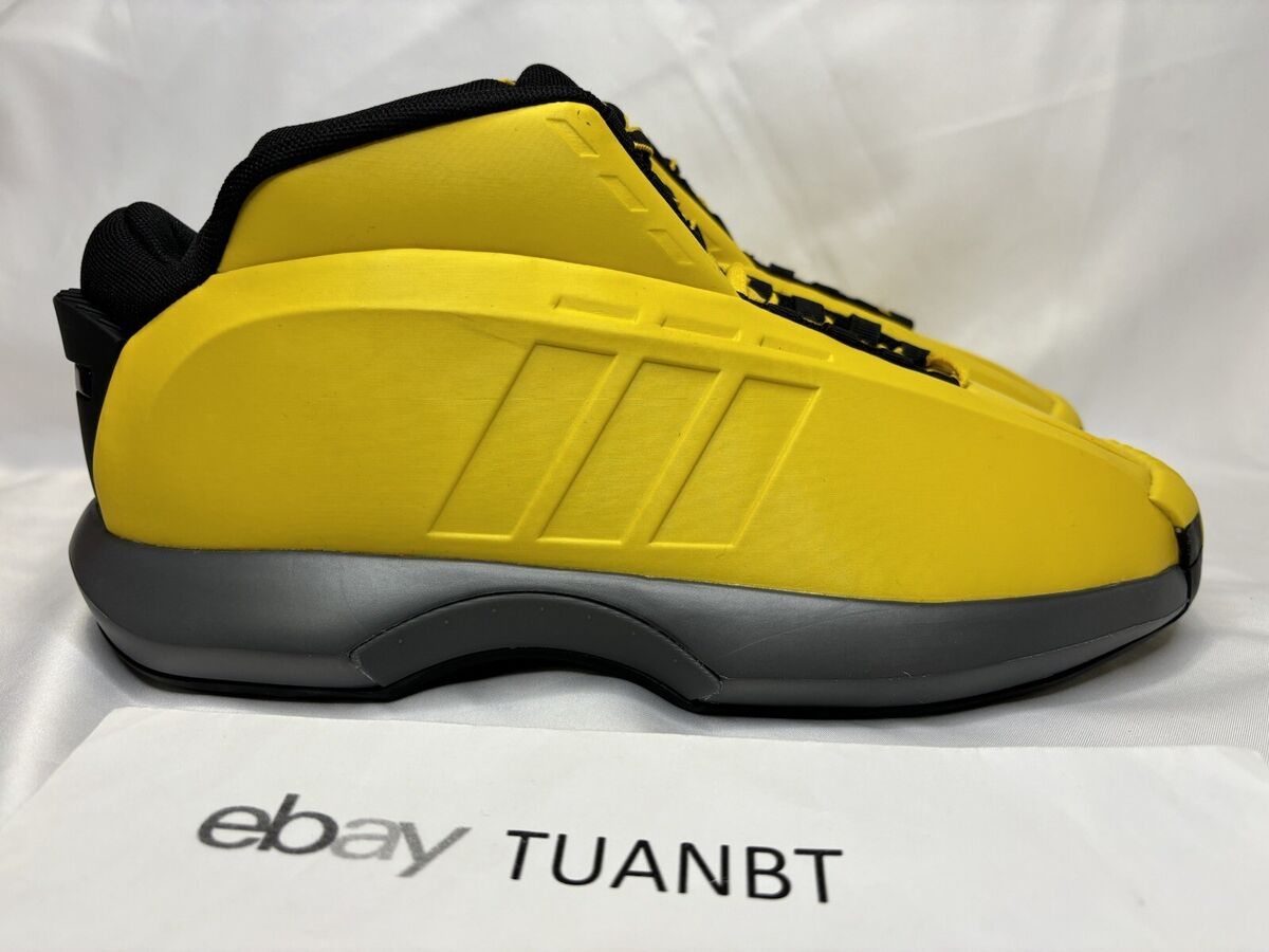 BRAND NEW Adidas Crazy 1 Lakers Sunshine Core Black/Yellow BRAND NEW Adidas Crazy 1 Lakers Sunshine Core Black/Yellow