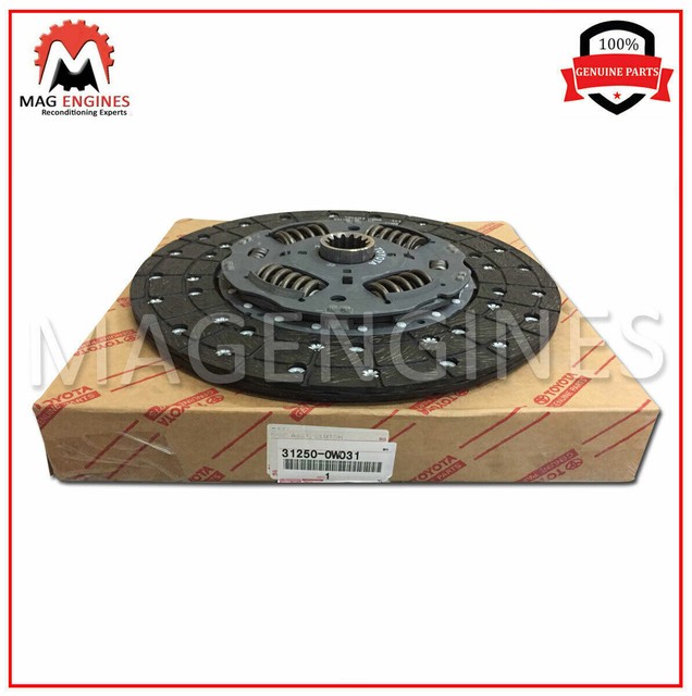 312500W031 Genuine Toyota Disc ASSY Clutch 31250-0w031 for sale online ...