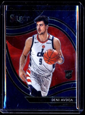 2020-21 SELECT BLUE ROOKIE COURTSIDE DENI AVDIJA WIZARDS | eBay