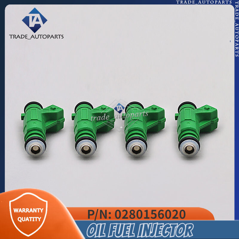 #0280156020 New (4x) Fuel Injectors For Fiat Siena/Palio Strada 1.0L 1 ...