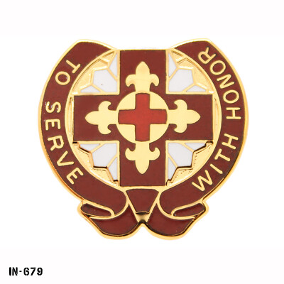 47th Field Hospital US Army DUI Crest Pin To Serve With Honor ~ NS ...