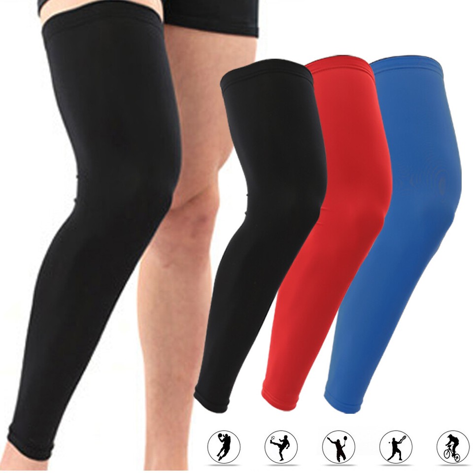 Copper Infused Leg Brace Knee High Compression Sleeve Socks Support ...