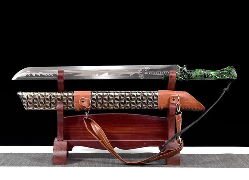 Fine Forging Dao Broadsword Blade Glaive KnifeManganese Steel Edge ...