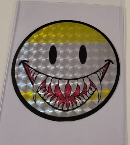 HAPPY FACE Dracula Fangs SMILEY EMOJI 1990's Prism VENDING MACHINE ...