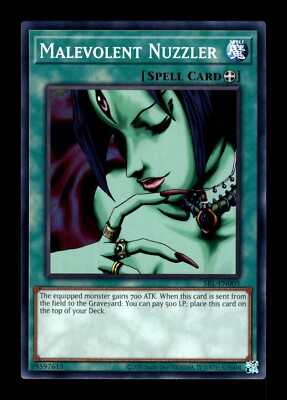 YuGiOh Spell Ruler Malevolent Nuzzler SRL-EN005 NM/MT | eBay
