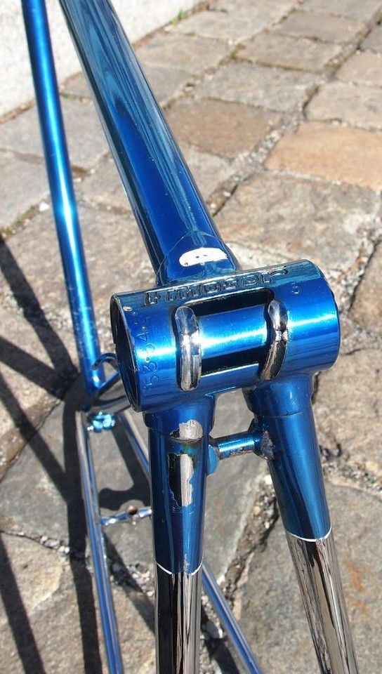 1980s Francesco MOSER CROMOVELATO Road Bike Columbus Steel Frame + Fork ...