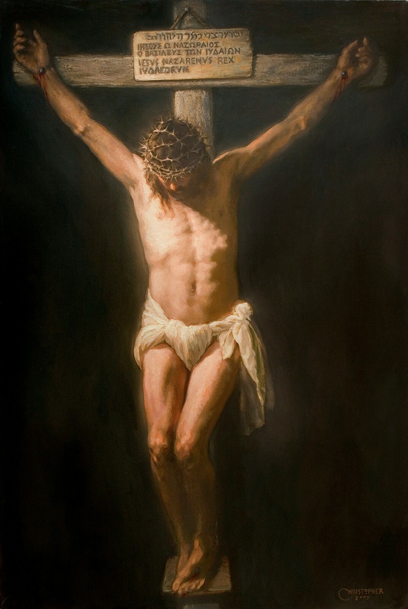 The Crucifixion Painting