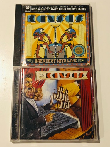 KANSAS Greatest Hits Live King Biscuit Flower Hour Archive Series CD ...
