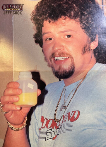 1984 Vintage Magazine Poster Country Singer Jeff Cook | eBay