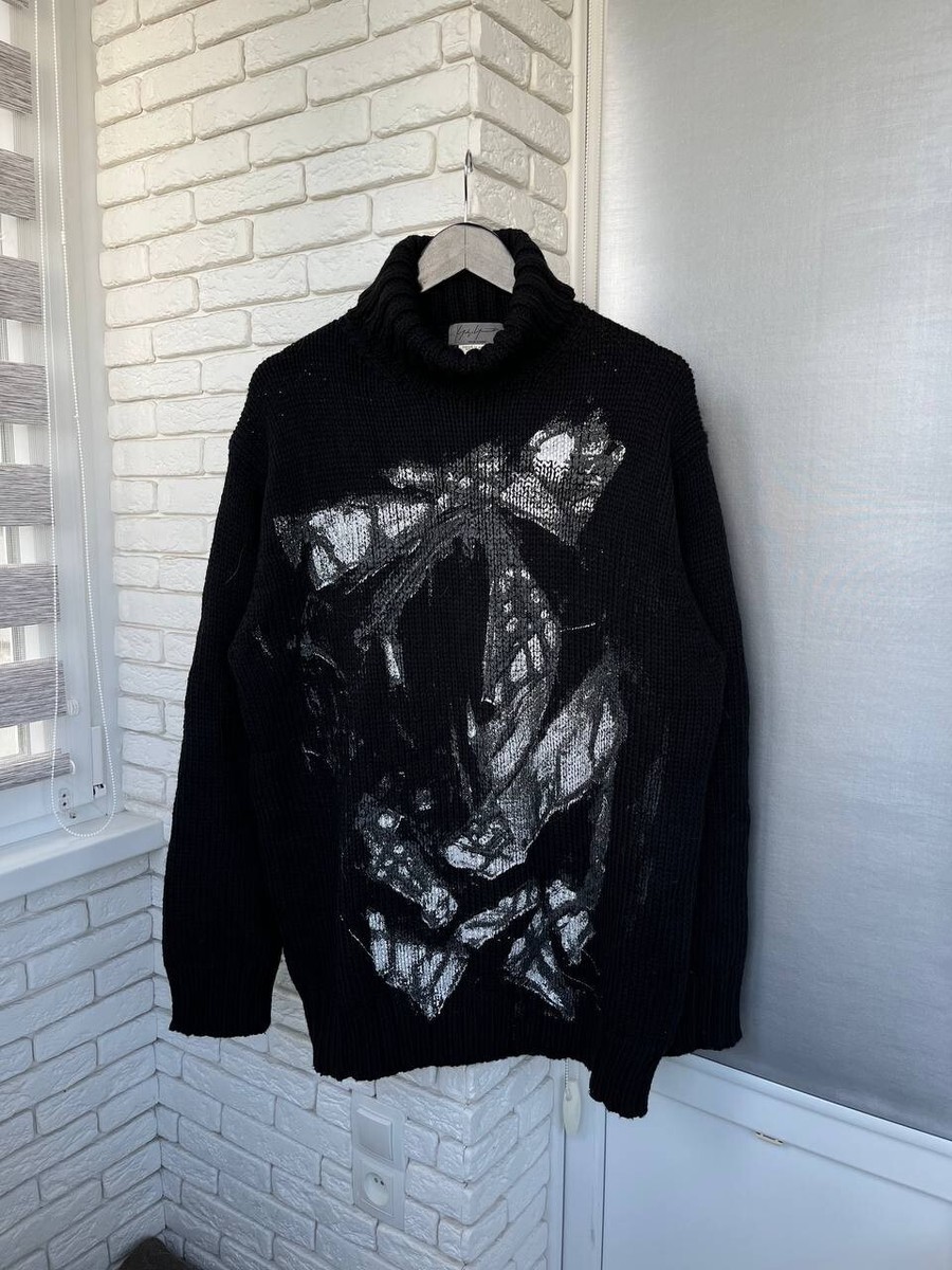 Rare AW04 Yohji Yamamoto Pour Homme Hand Painted Abstract Rare AW04 Yohji Yamamoto Pour Homme Hand Painted Abstract