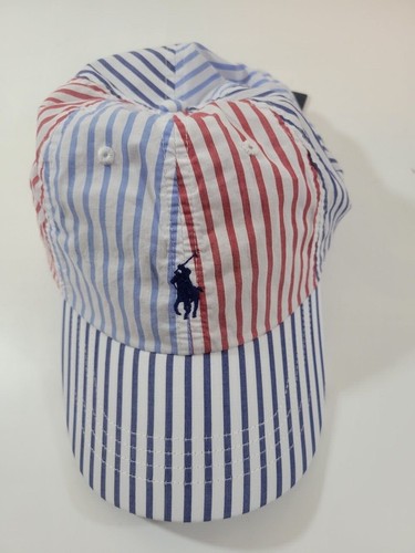 New Polo Ralph Lauren Cap Baseball Hats Adjustable Strap Multi Red/Blue ...