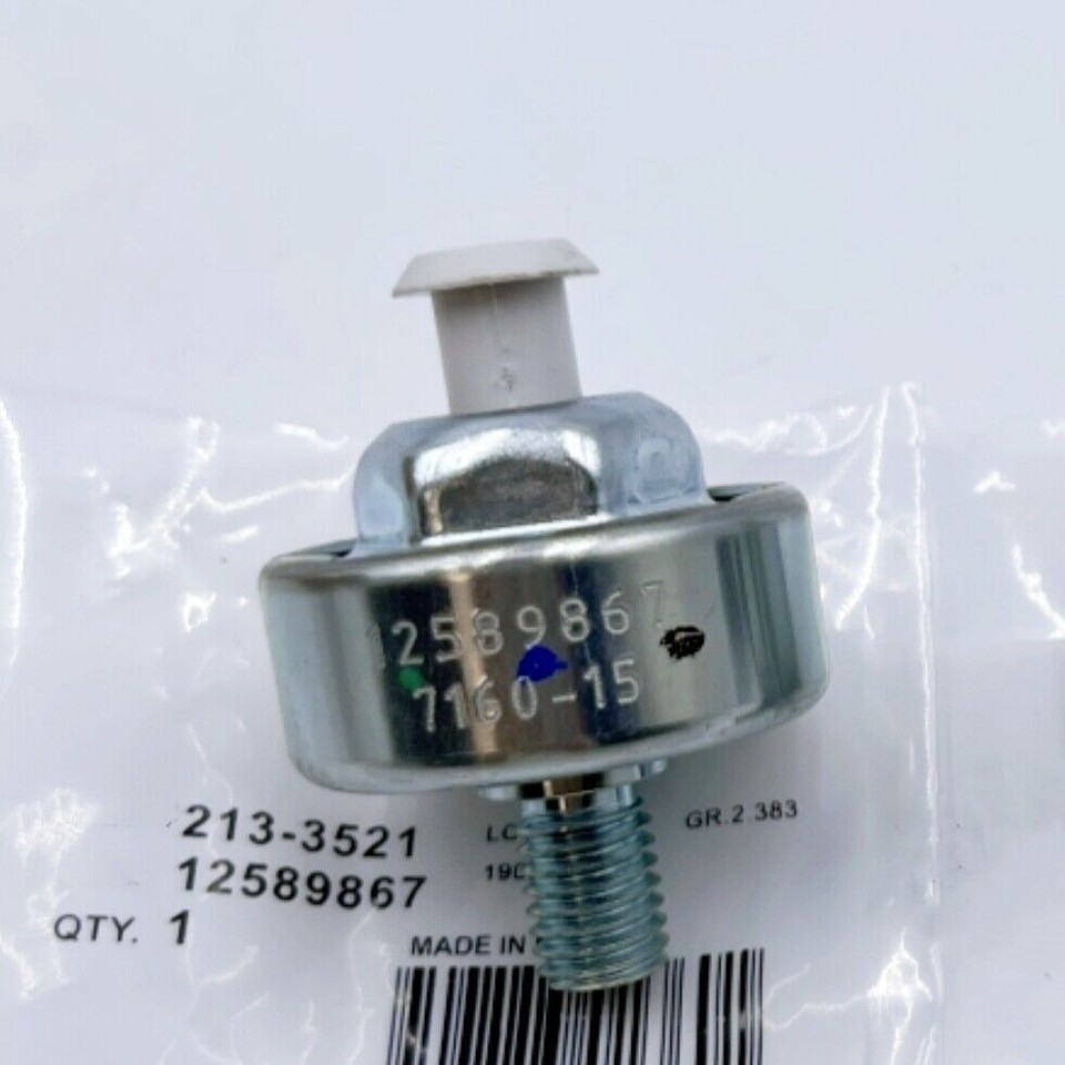 2PC Genuine OEM 213-3521 Knock Sensor 12589867 Fit Chevy Silverado ...