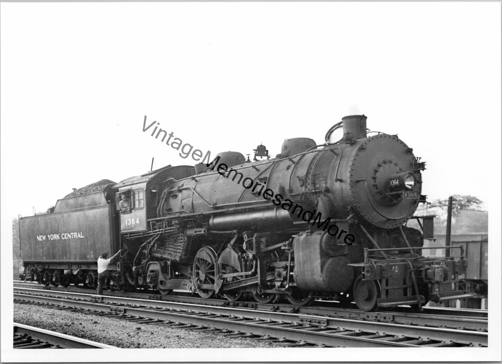 Vintage New York Central Railroad 1364 Steam Locomotive T3-332 | eBay