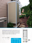 Outdoor Shower Enclosure - Todd Pod - Easy Install, Durable, Outdoor ...