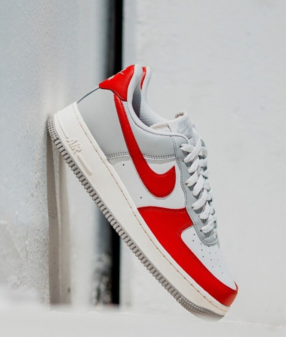 Nike Air Force 1 Low '07 LV8 Phantom Gym Red HJ9094-012 Men New | eBay