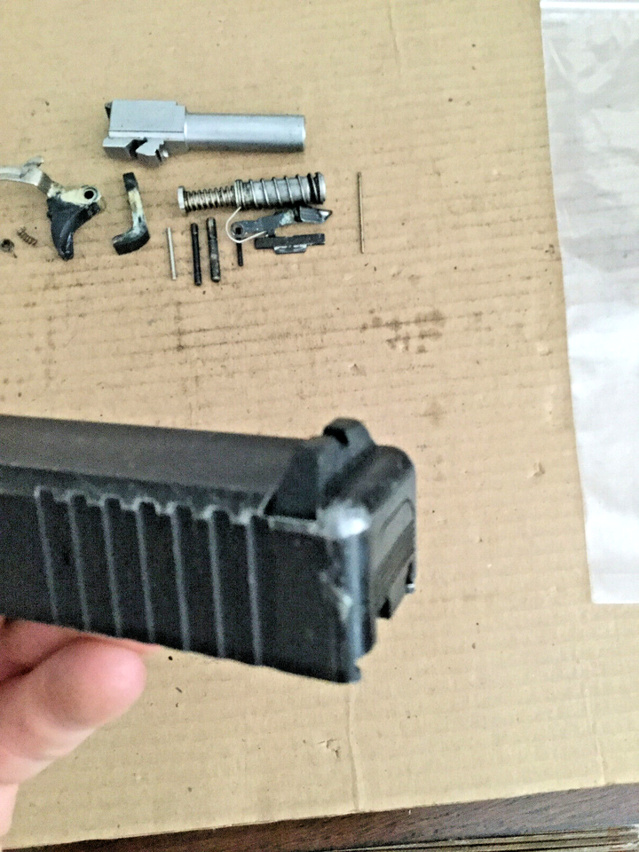 Glock 26 repair / rebuild parts lot 9mm G26 parts with slide stand | eBay