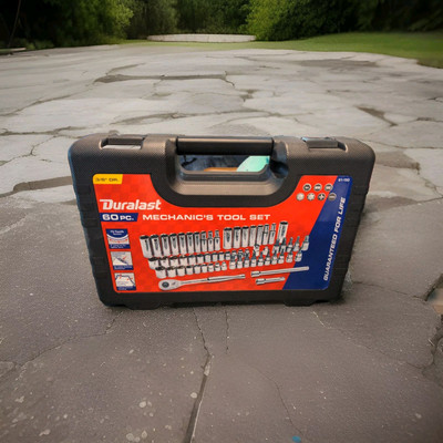 Duralast 60-piece Mechanics Tool Set | eBay