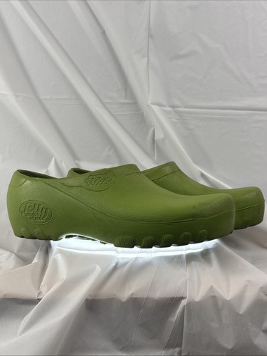 JOLLY FASHION BY ALSA RUBBER GARDENING CLOGS MULES LIME GREEN EU39 | eBay