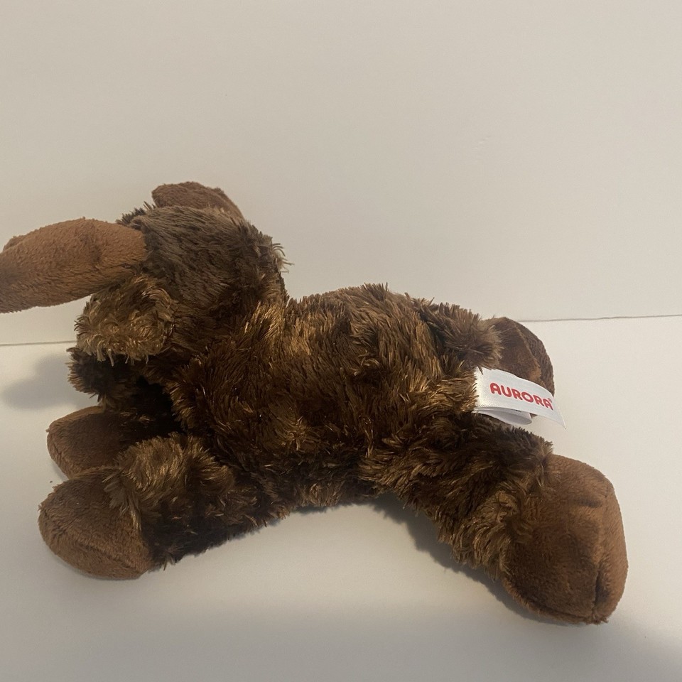 Aurora Moose Plush Floppy Stuffed Animal Woodland Wildlife 7” Stuffy | eBay