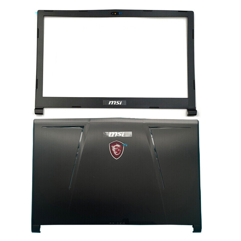 New For MSI GE63 Raider RGB 8RE 8RF 9SG MS-16P5 LCD Back Cover + Bezel ...