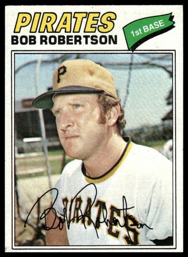 1977 Topps #176 Bob Robertson Pittsburgh Pirates Baseball Card | eBay