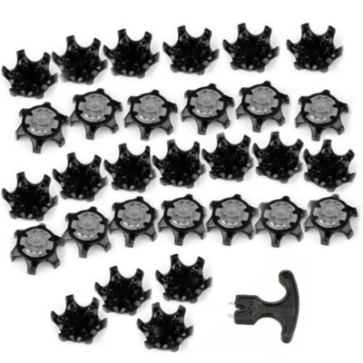30pcs Golf Shoe Spikes Golf Training Pins Cleat Screw-in Removal ...