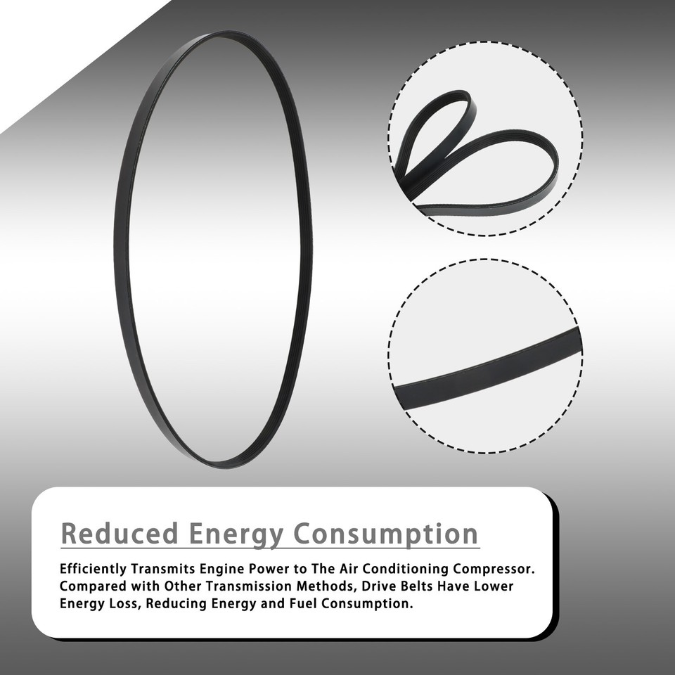 Aftermarket Black Air Compressor V-Belt 6 Ribbed Fit for Craftsman | eBay