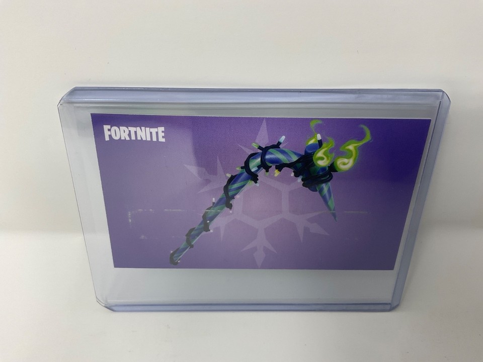 Fortnite Pickaxe Merry Mint Candy Cane Card CODE IS EXPIRED READ | eBay