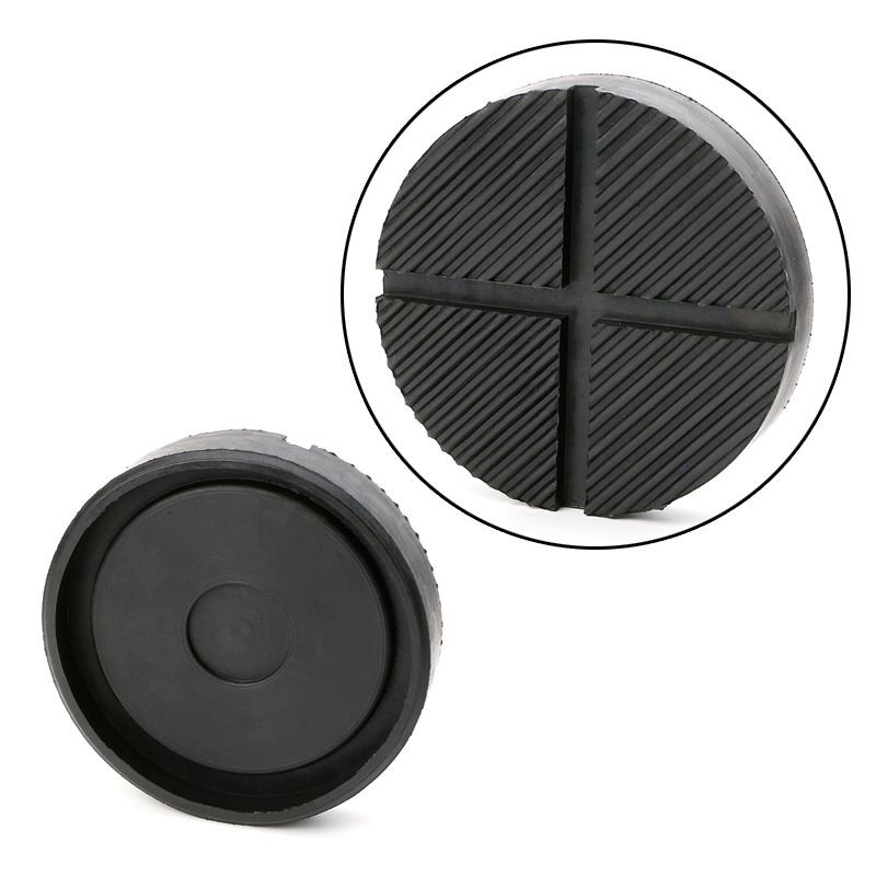 Universal Floor Jack Disk Rubber Pad Adapter Pinch Weld Side JACK PAD ...