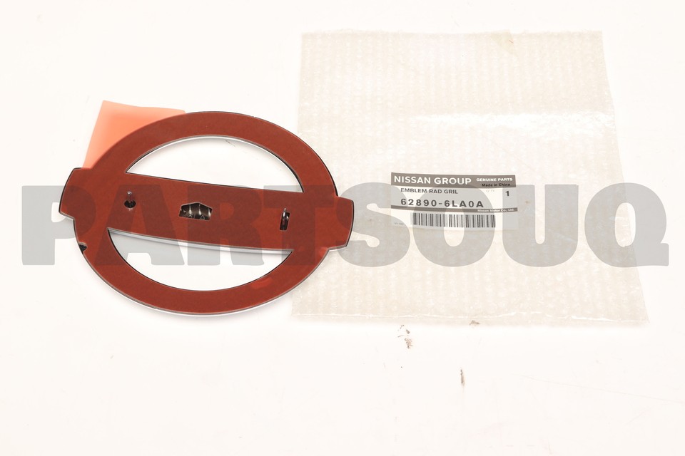 628906LA0A Genuine Nissan EMBLEM RAD GRIL 62890-6LA0A | eBay
