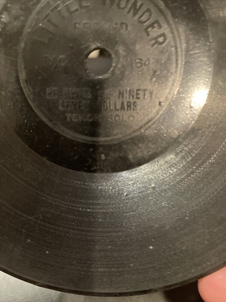 14- C. 1910 Little Wonder Record Lot - Varied Selections- Yaaka Hula ...