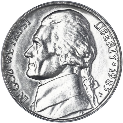 1983 P Jefferson Nickel BU US Coin See Pics O418 | eBay