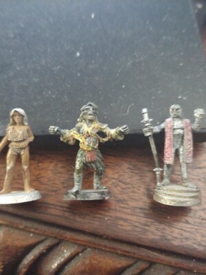 Ral Partha Ravenloft Lot Mummy Lord, Zombie, Maiden Dungeons and ...