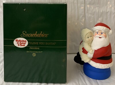 Snowbabies Department 56 - Santa Claus Is Coming To Town I Love You ...