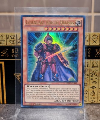 Yugioh Card - Legendary Knight Hermos *Ultra Rare* DRL3-EN062 (NM/M) | eBay