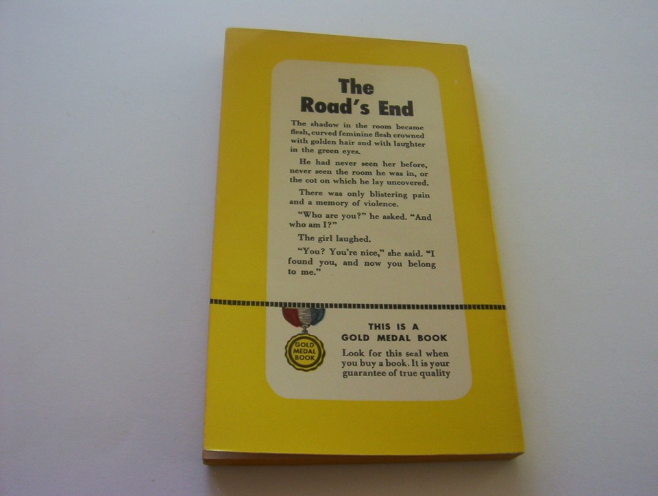 THE ROAD'S END 1952 ALBERT CONROY SHE TOOK HIM IN AND THEN TOOK HIM ...