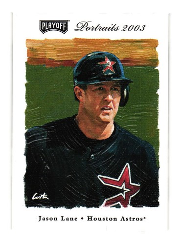 2003 Playoff Portraits #97 Jason Lane Houston Astros | eBay