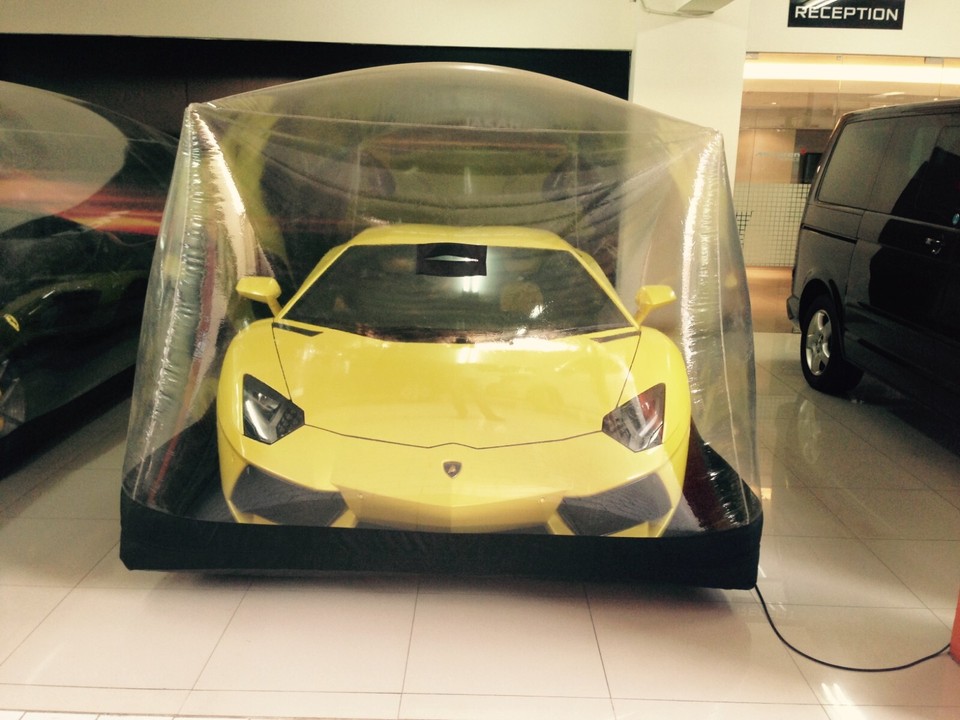 Inflatable Car Cover Lamborghini Huracan Sterrato | Premium Indoor ...