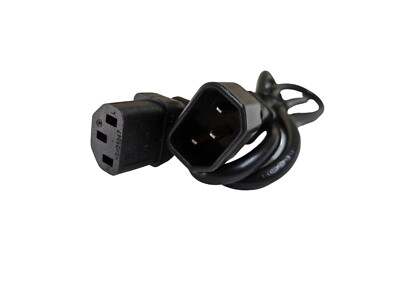 Bulk 'Kettle Plug' Extension Cord Cable 250V Mains Power Lead IEC Male ...