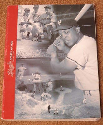 LELANDS SPORT CATALOG AUCTION BOOK JUNE 4, 2004 MANTLE, ALI, GRETZKY ...