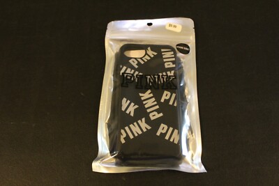 Victoria's Secret PINK Black Phone Case NWT | eBay