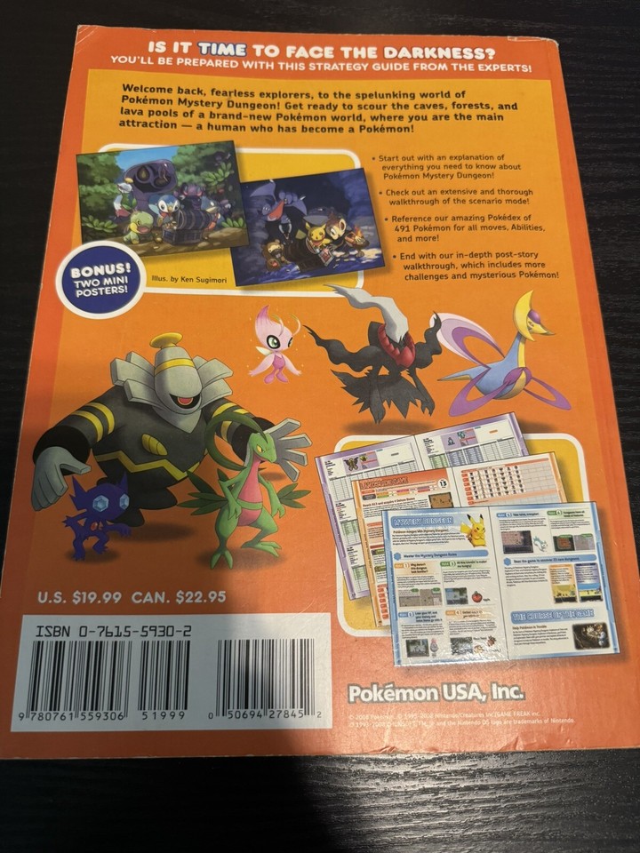 Official Pokemon Strategy Guide: Pokemon Mystery Dungeon Explorers Time ...