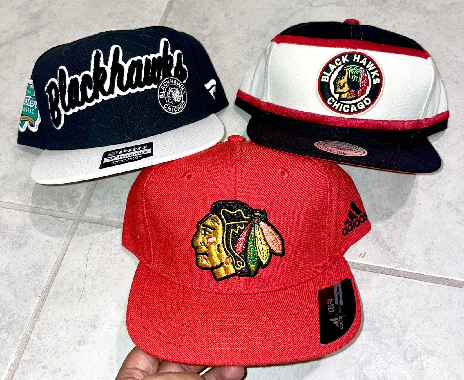 Chicago Blackhawks Snapback Hat Bundle (3 Hats) | eBay