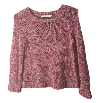 Stitches & Stripes Pink Purple Sweater | eBay