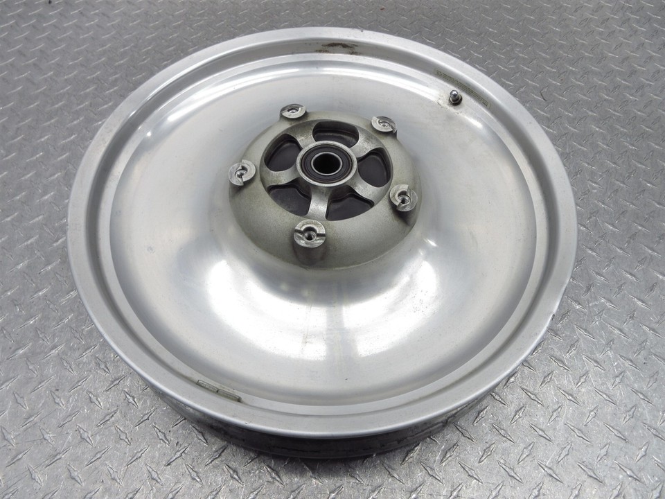 2003 02-06 Harley V-Rod VRSCA VROD Front Wheel Rim 19x3 Wobble Hop ...