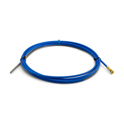 MIG Liner Steel - Binzel style 0.6mm to 0.9mm 3 Meter- Blue - equiv ...