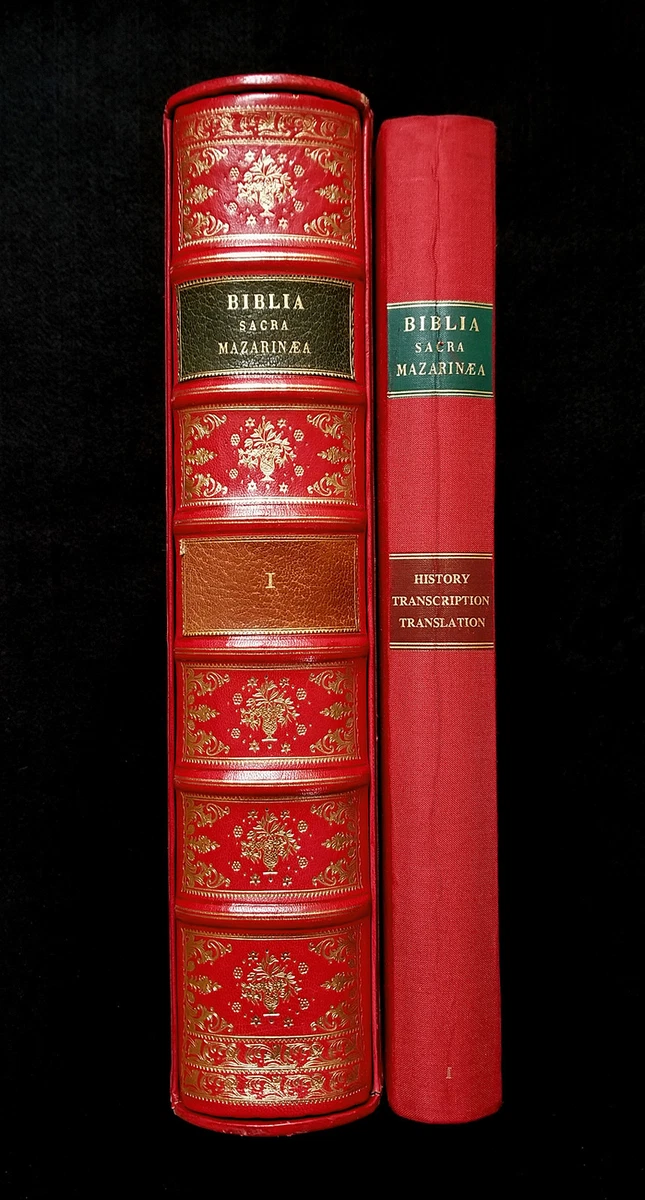 Johann Gutenberg Bible Cover